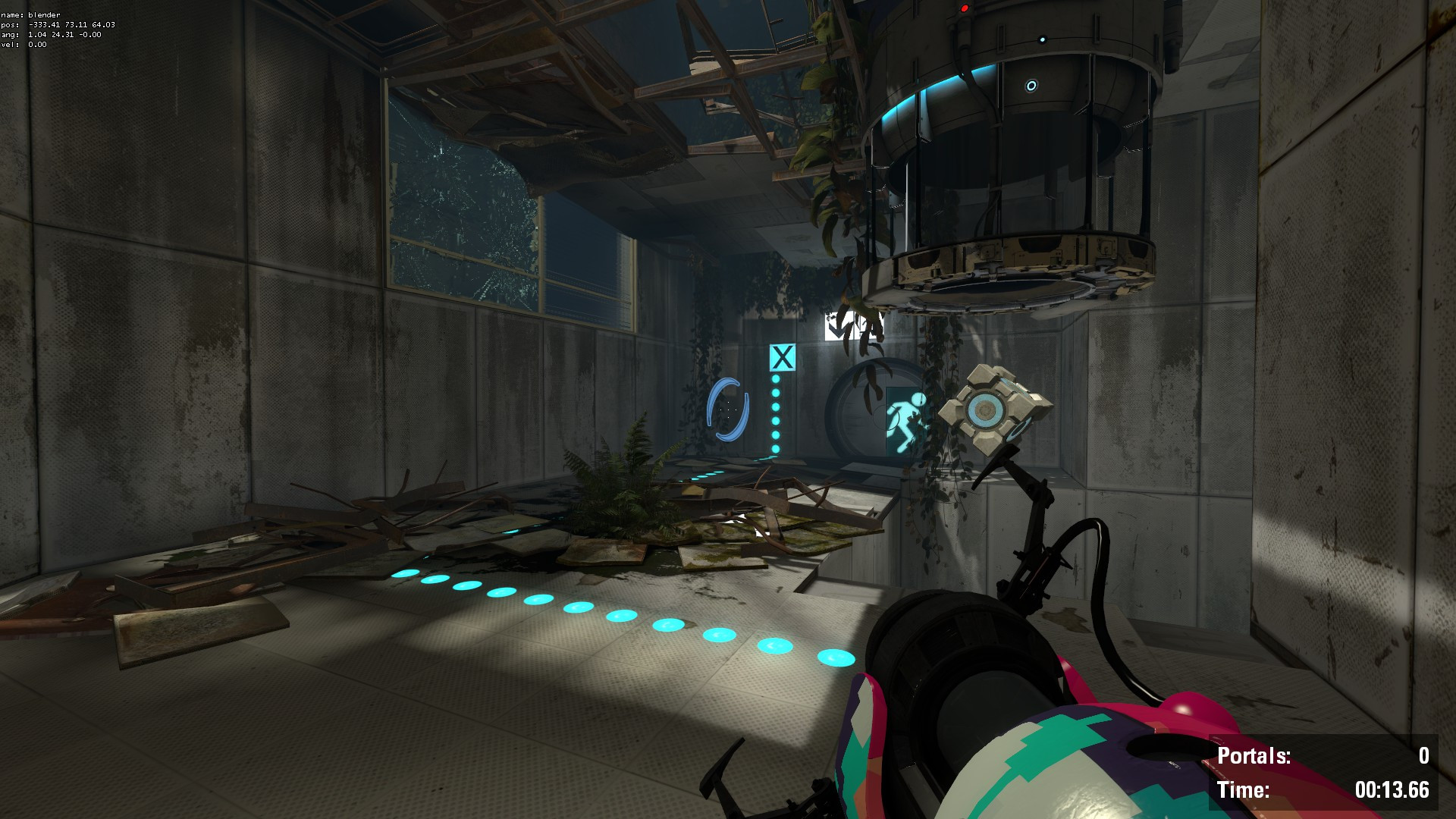 TF2 Miami Element War Paint Portal Gun Mod for Portal 2 | P2 Mods