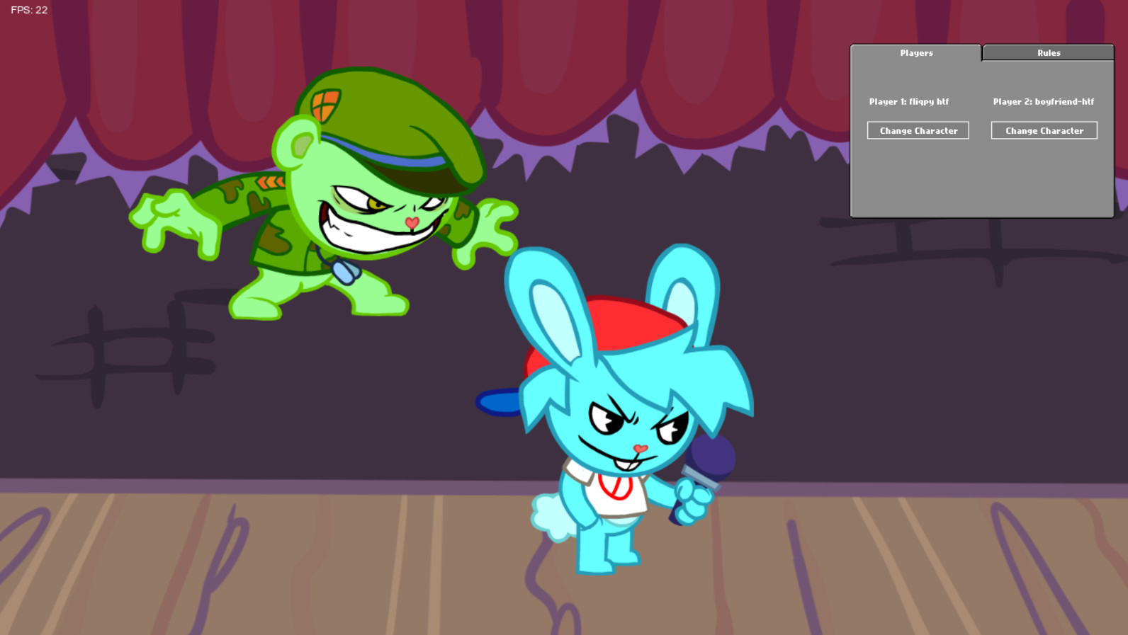 Happy Tree Funkers For Multiplayer Mod for Friday Night Funkin' | FNF Mods