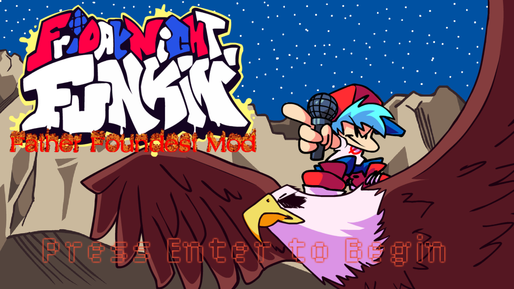 V.S. FATHER FOUNDEST Mod for Friday Night Funkin' | FNF Mods