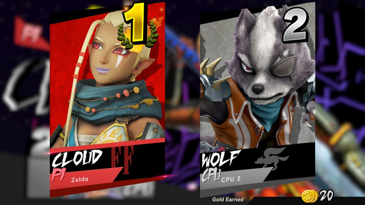 Impa over Cloud Mod for Super Smash Bros. Ultimate | SSBU Mods