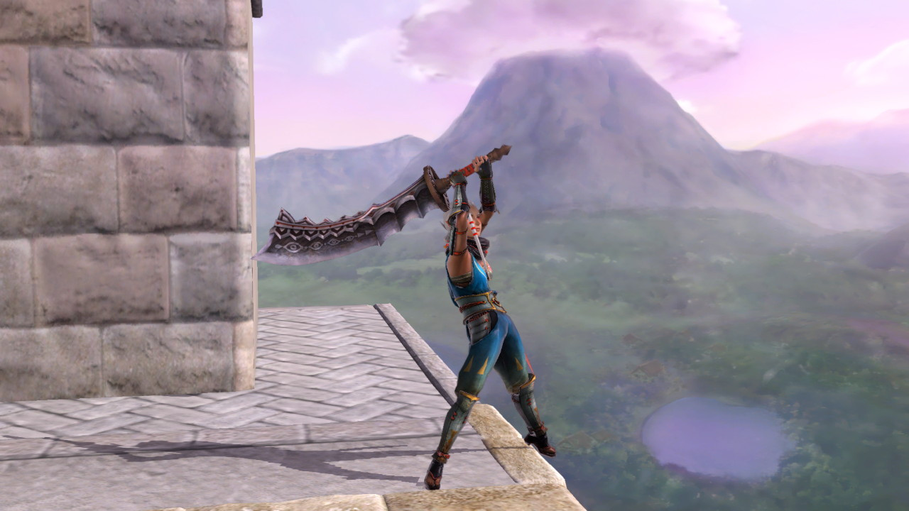 Impa over Cloud Mod for Super Smash Bros. Ultimate | SSBU Mods