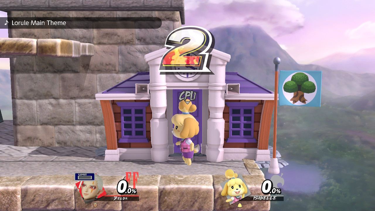 Impa over Cloud Mod for Super Smash Bros. Ultimate | SSBU Mods