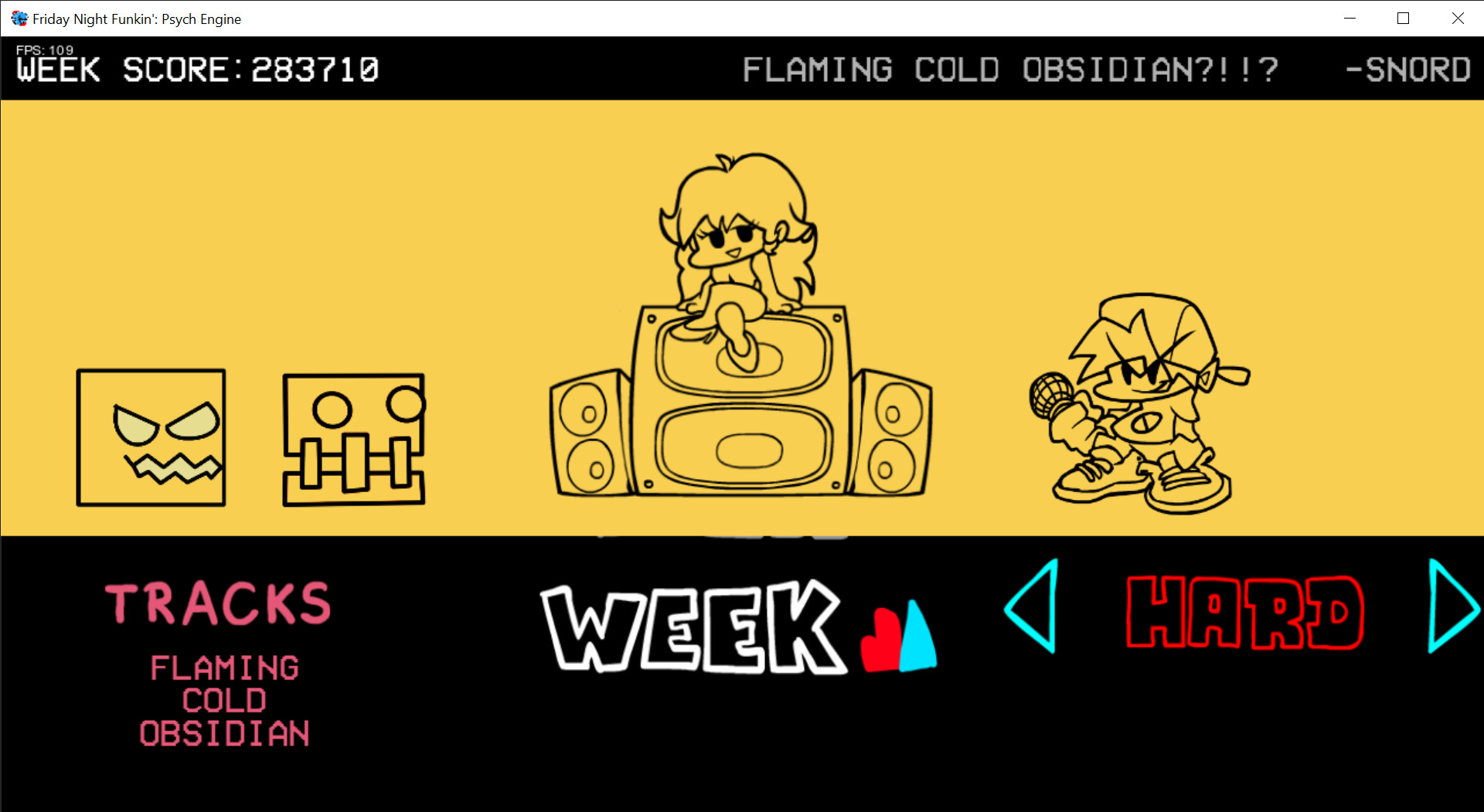 FNF VS GEOMETRY DASH [old + made in 3 days] Mod for Friday Night Funkin ...