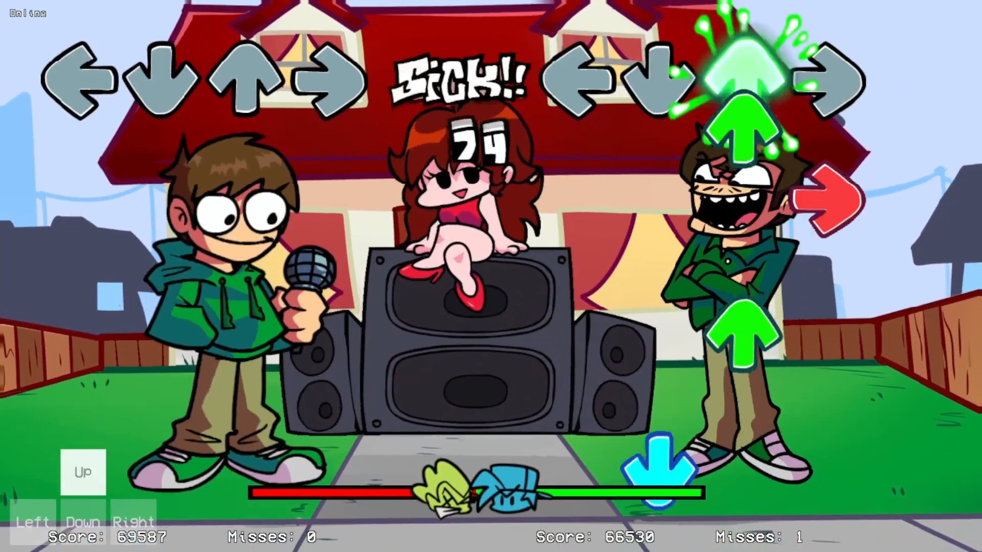 Skins for FNF VS ONLINE Mod for Friday Night Funkin' | FNF Mods