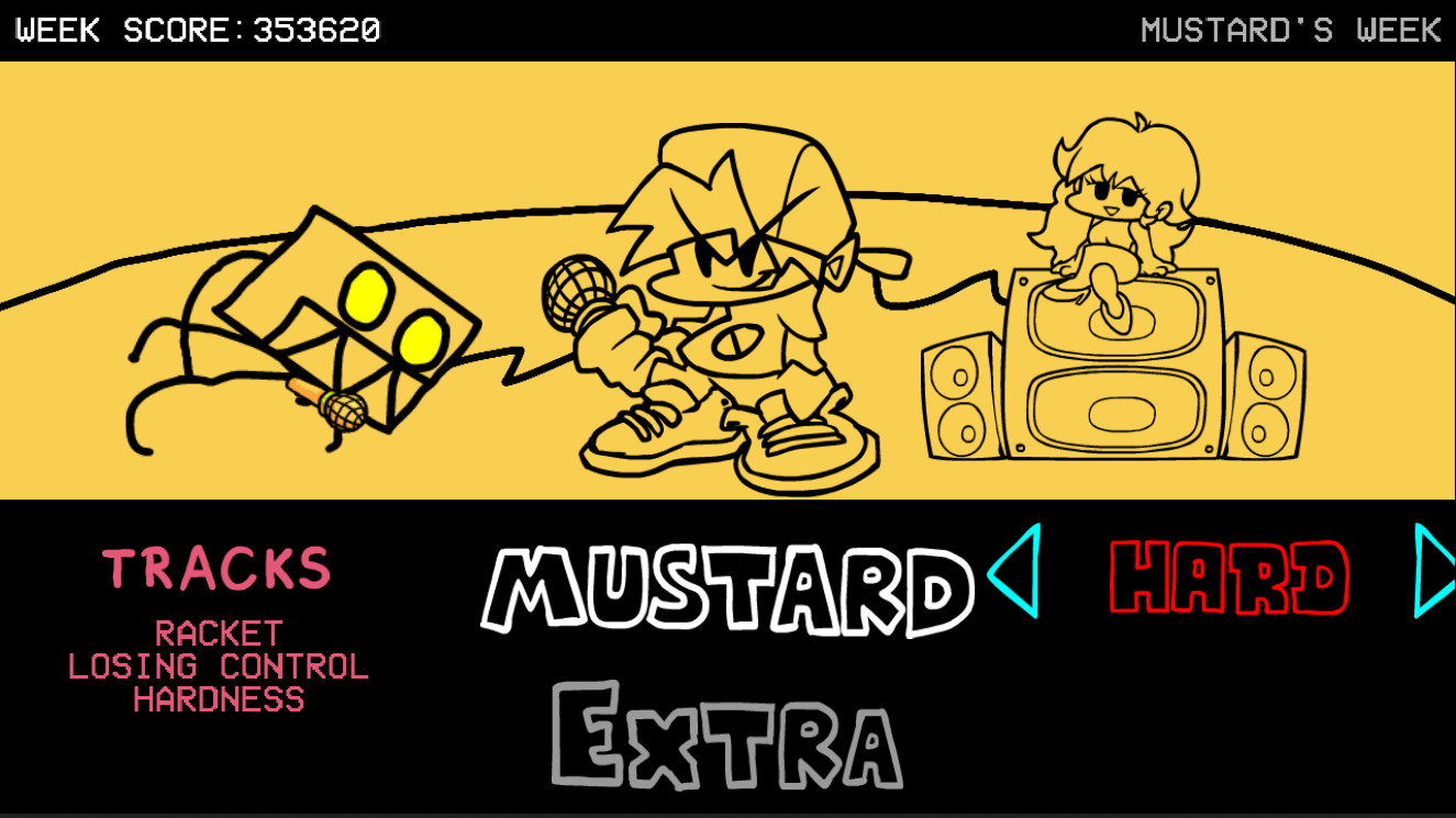 FNF: VS Mustard Mod Mod for Friday Night Funkin' | FNF Mods