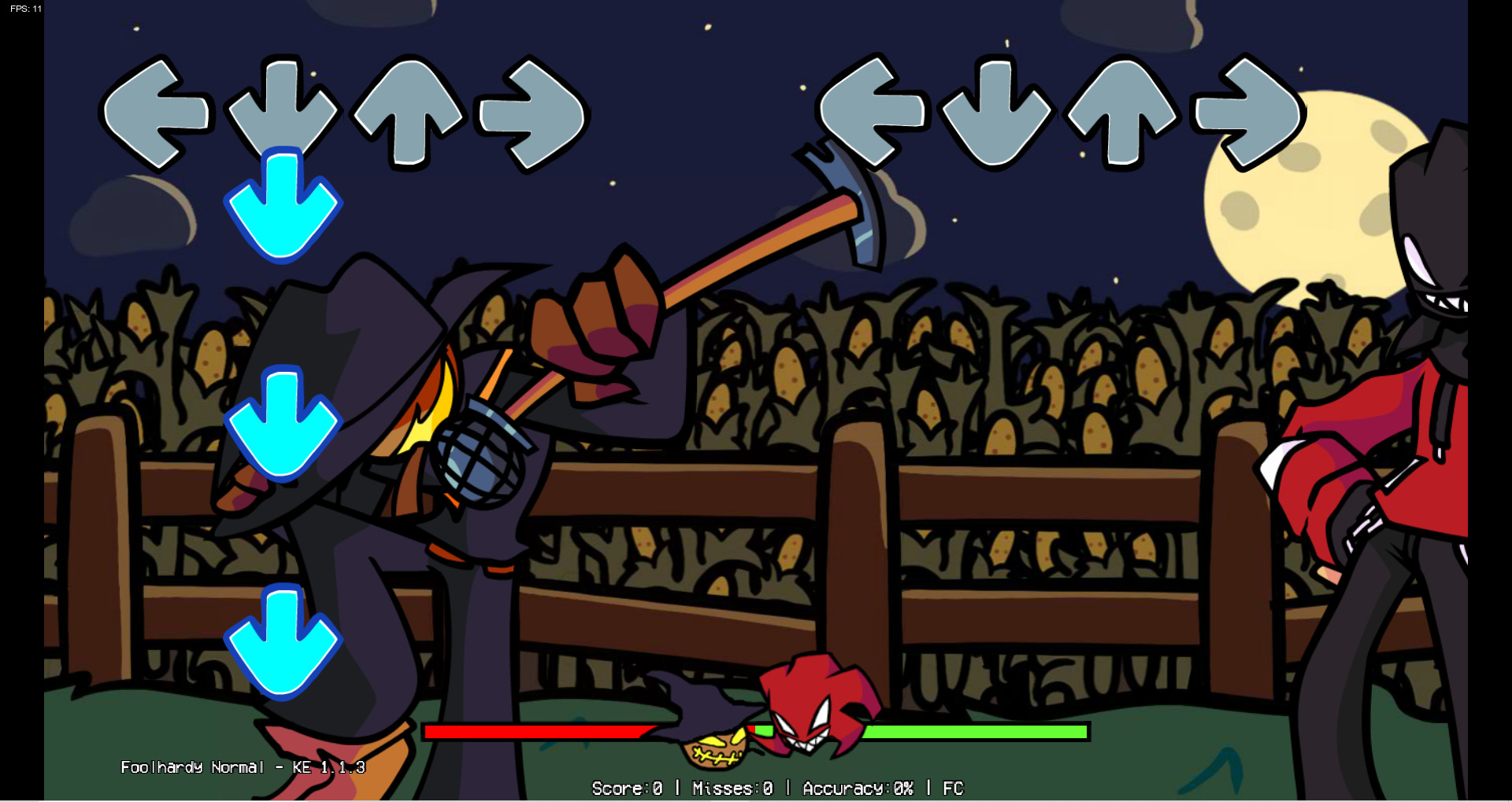 Zardy Vs Old Agoti Mod for Friday Night Funkin' | FNF Mods