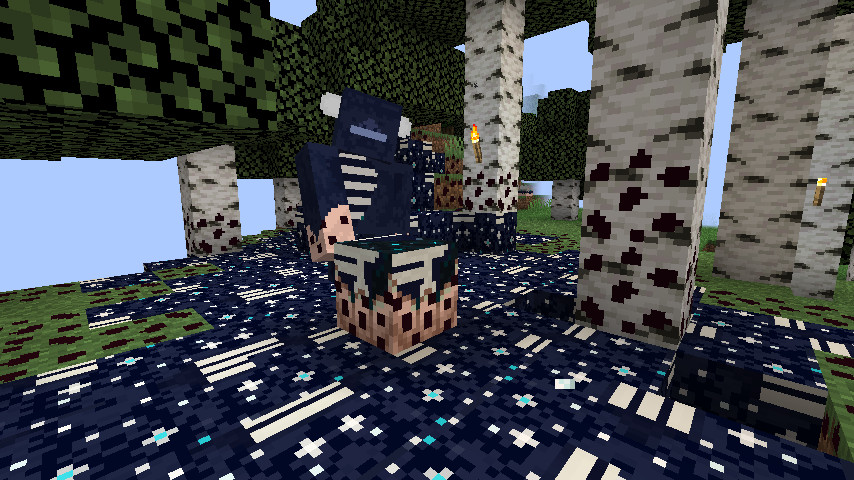 Warden Concept art Texture Mod for Minecraft: Java Edition | MC Mods