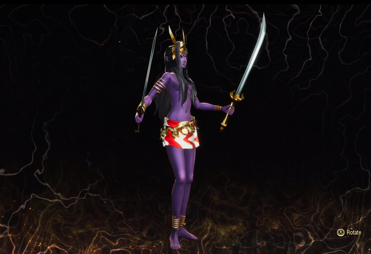 Yaksini - HD model + skin texture Mod for Shin Megami Tensei V | SMTV Mods