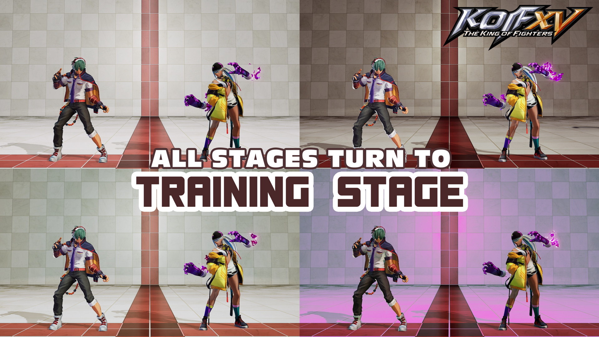 All Stages Turn To Training Stage Mod for The King of Fighters XV ...