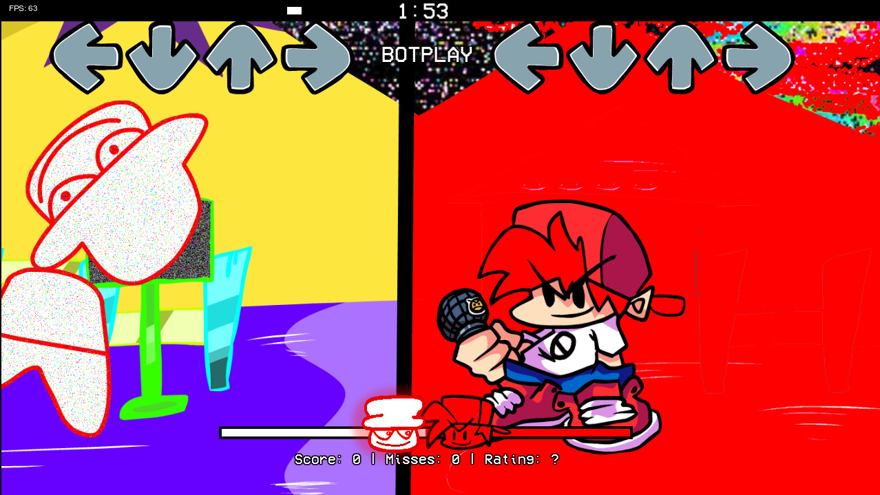 Opposition But I Rechart It... And The Background [Friday Night Funkin ...