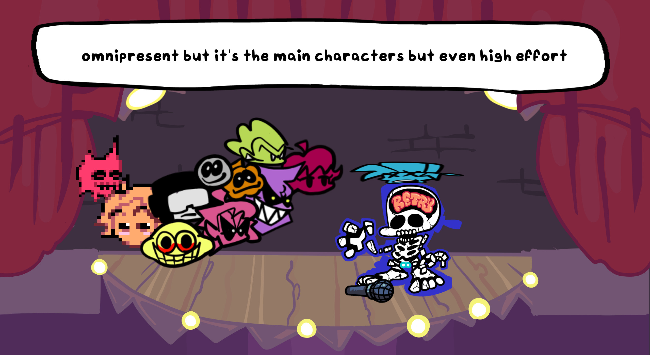 Omnipresent But base character sings HIGH EFFORT Mod for Friday Night ...