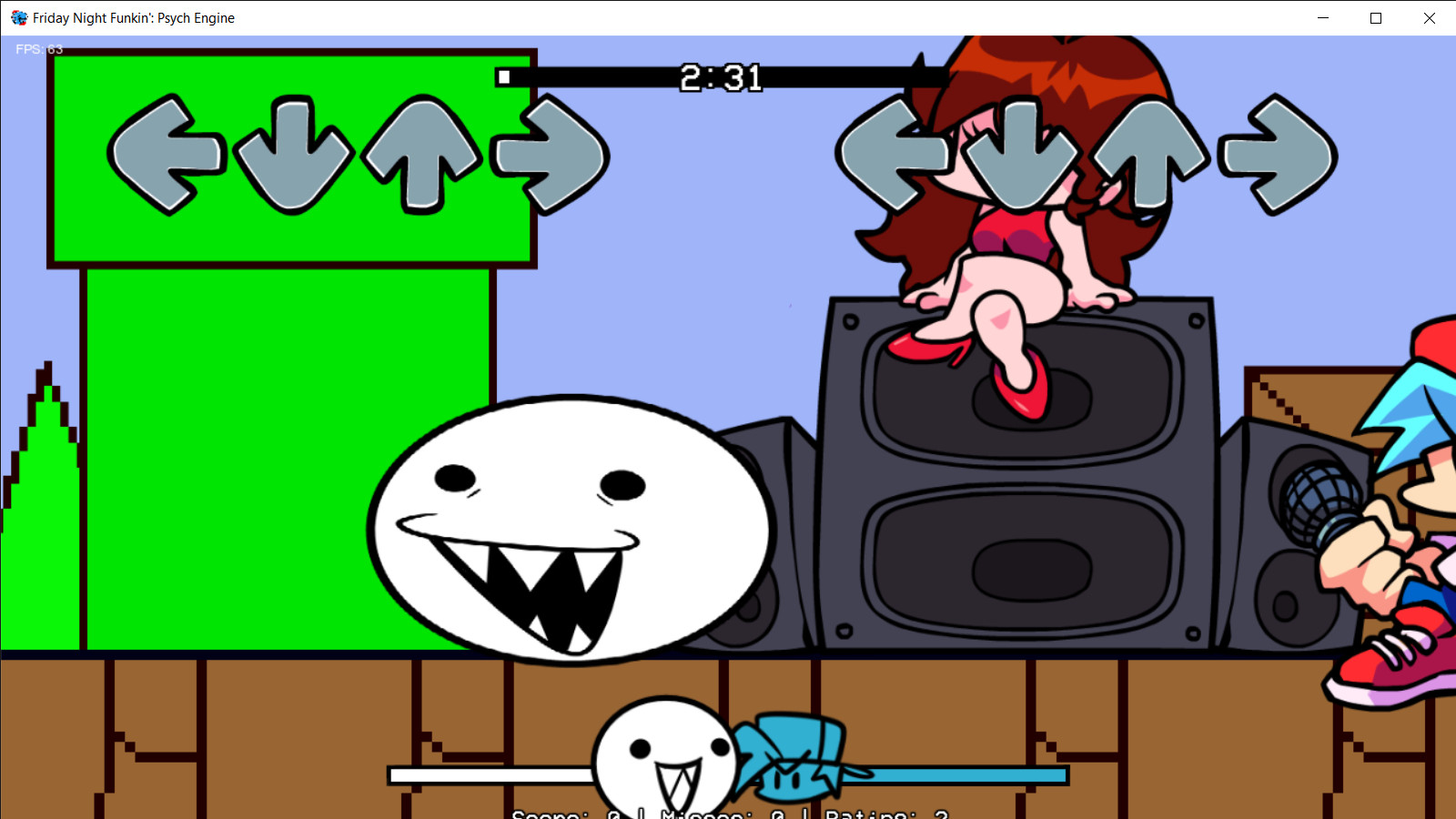 Cat Mario/Syobon Action Mod FULL WEEK Mod for Friday Night Funkin ...