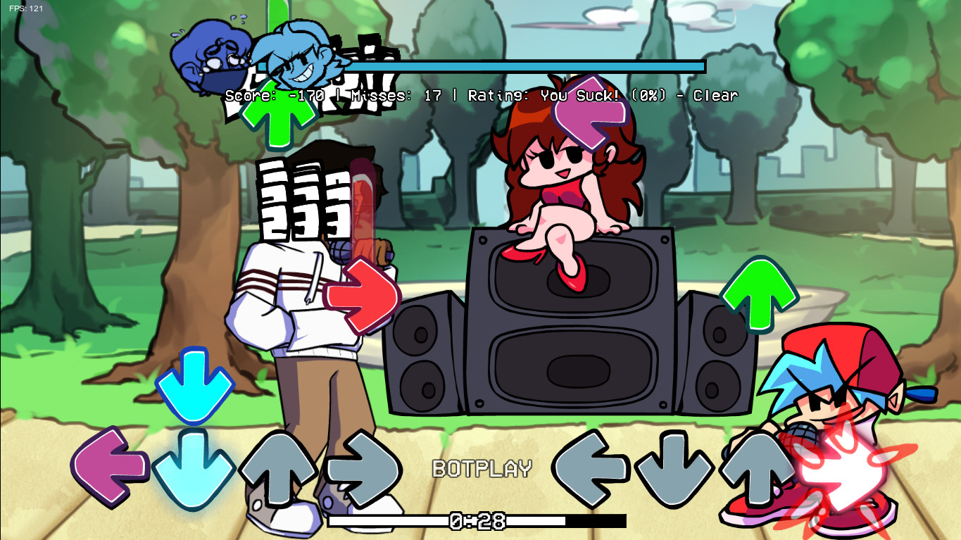 Friday Night Funkin: V.S BLUE! Mod for Friday Night Funkin' | FNF Mods