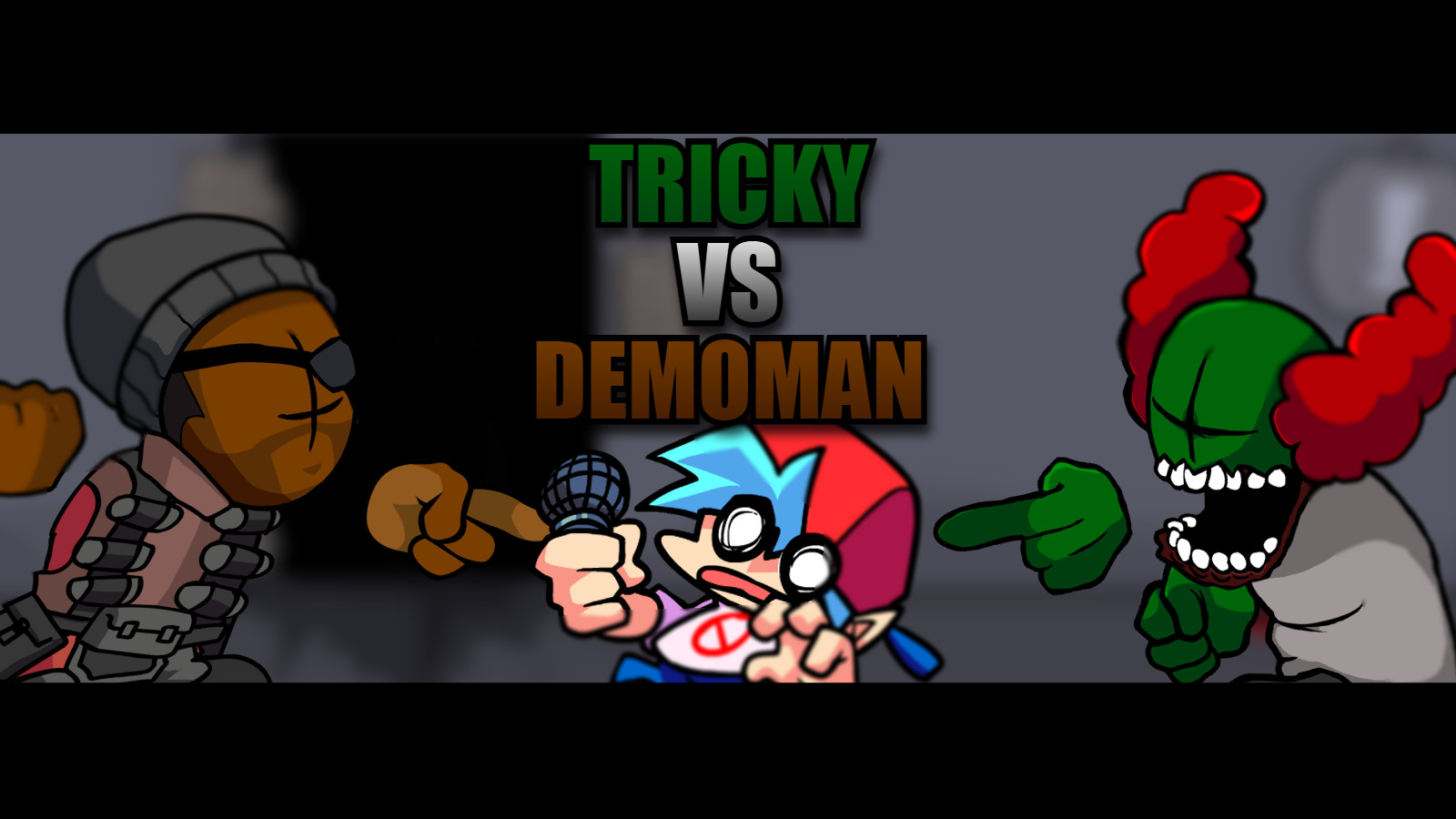Demoman Vs Tricky Mod for Friday Night Funkin' | FNF Mods