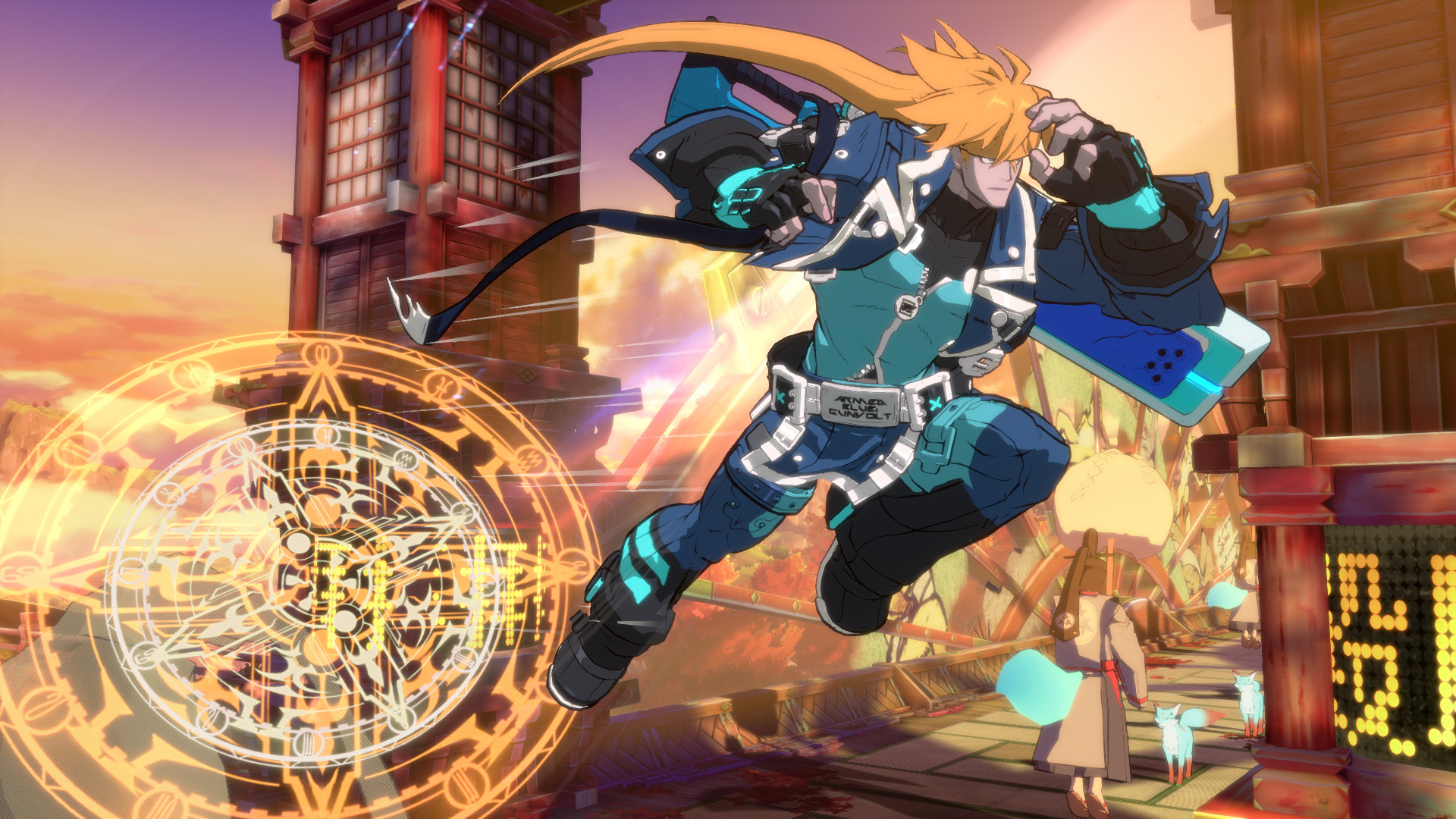 Gunvolt (GV1 Attire) Sol Badguy Mod for GUILTY GEAR -STRIVE- | GGST Mods