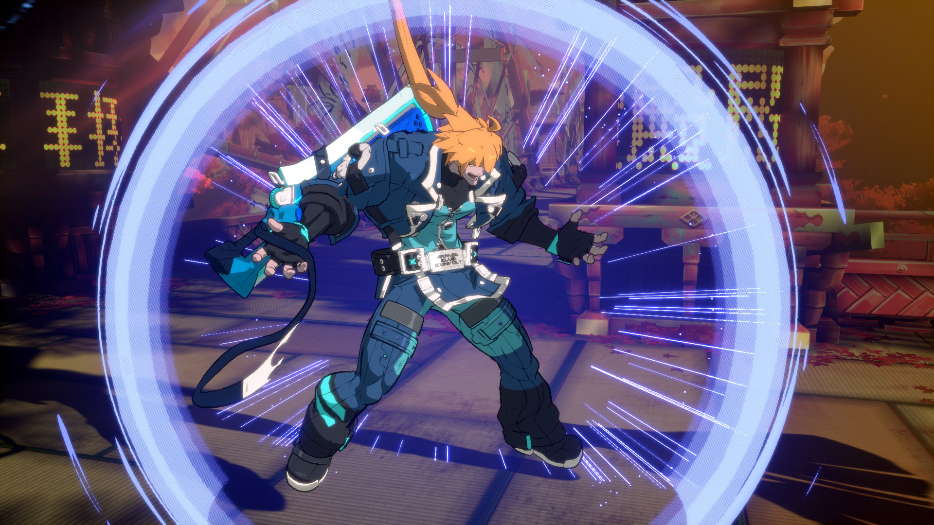 Gunvolt (GV1 Attire) Sol Badguy Mod for GUILTY GEAR -STRIVE- | GGST Mods