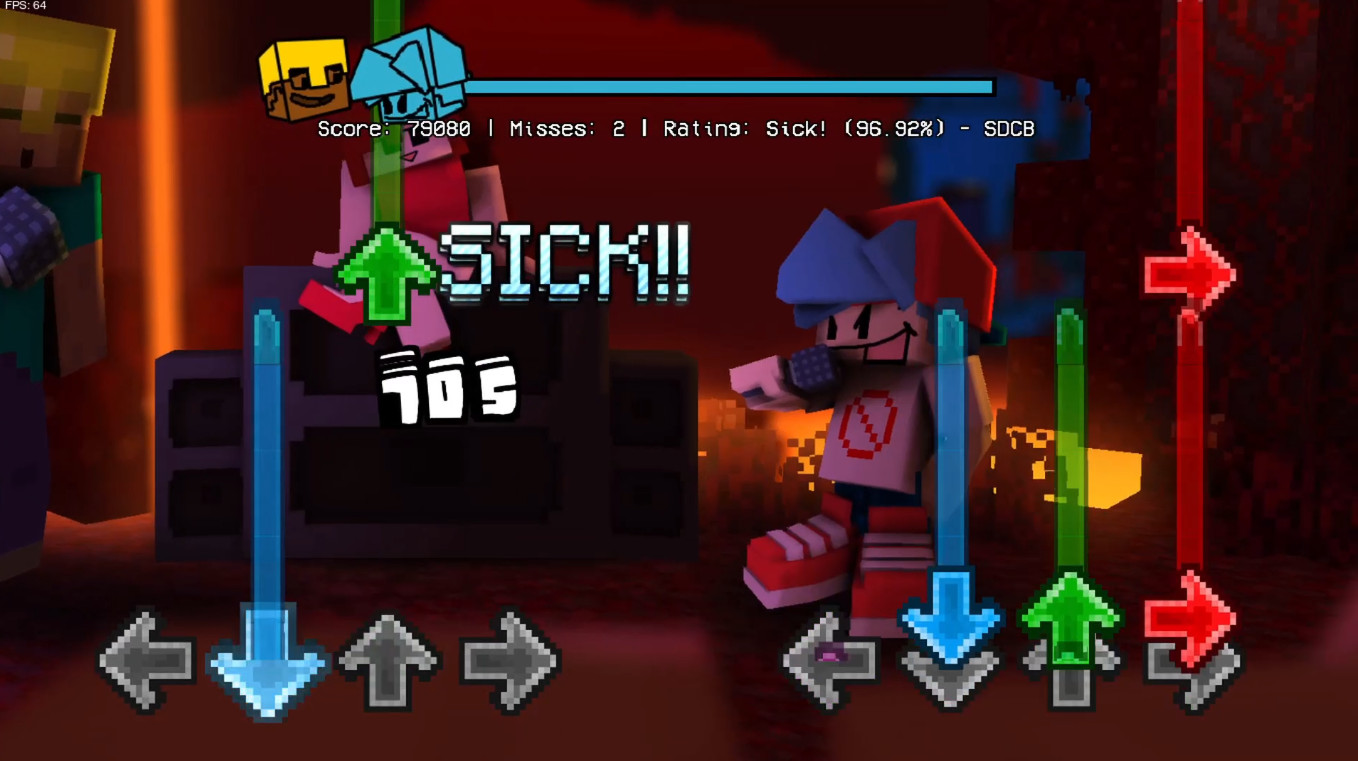 Week 64 - V.S. Steve Mod for Friday Night Funkin' | FNF Mods