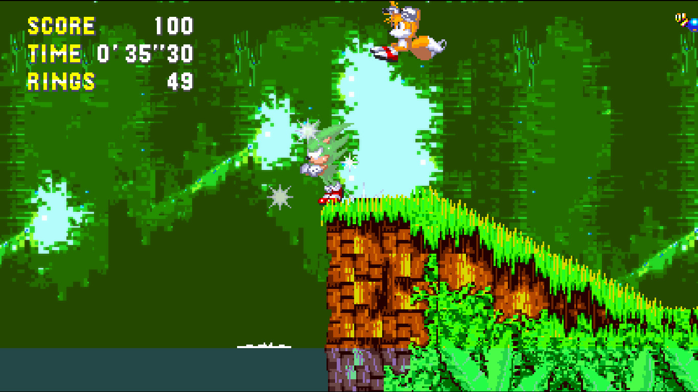 Super Sonic (Broly Legendary Sayajin) [Sonic 3 A.I.R.] [Mods]