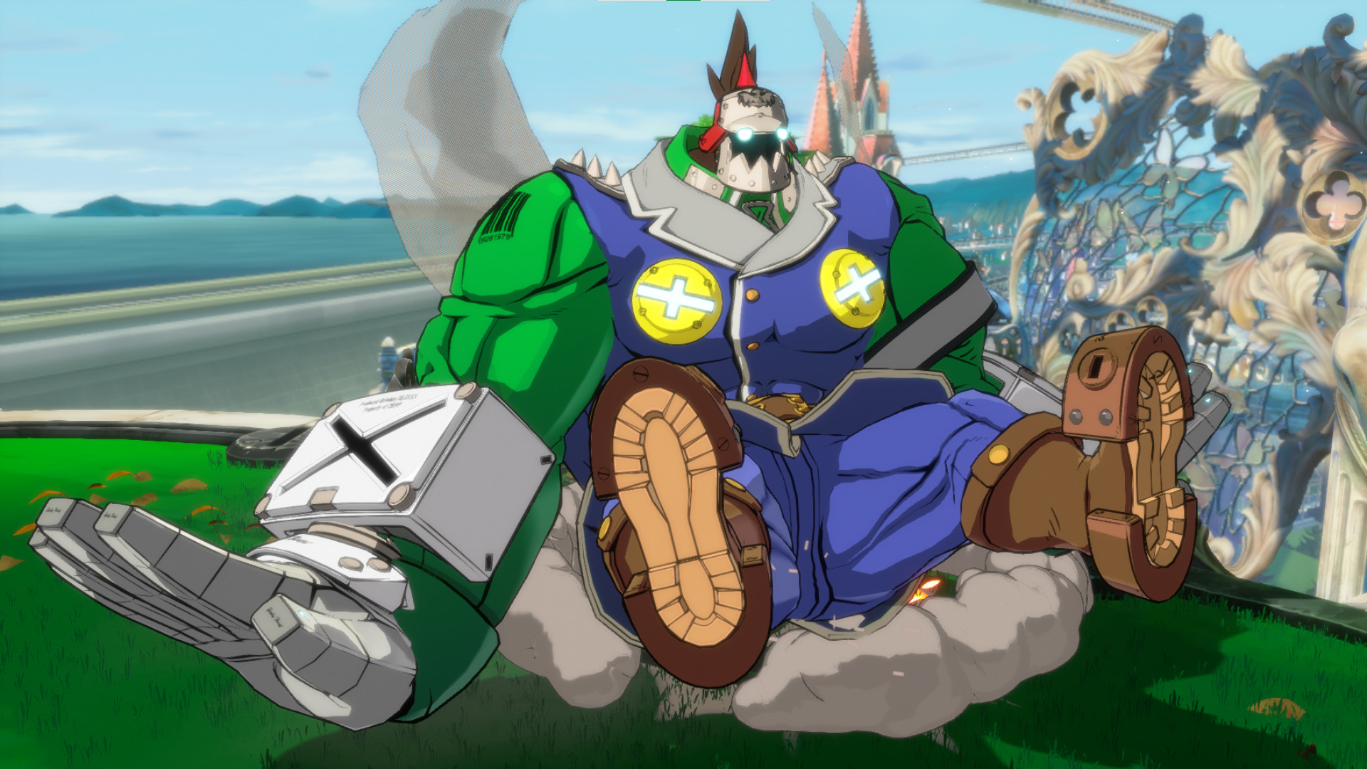 Luigi Potemkin Mod for GUILTY GEAR -STRIVE- | GGST Mods