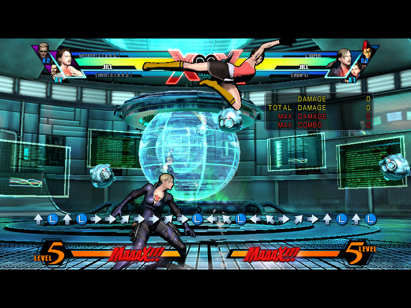 Red Jill With Gloves Mod for Ultimate Marvel vs Capcom 3 | UMvC3 Mods
