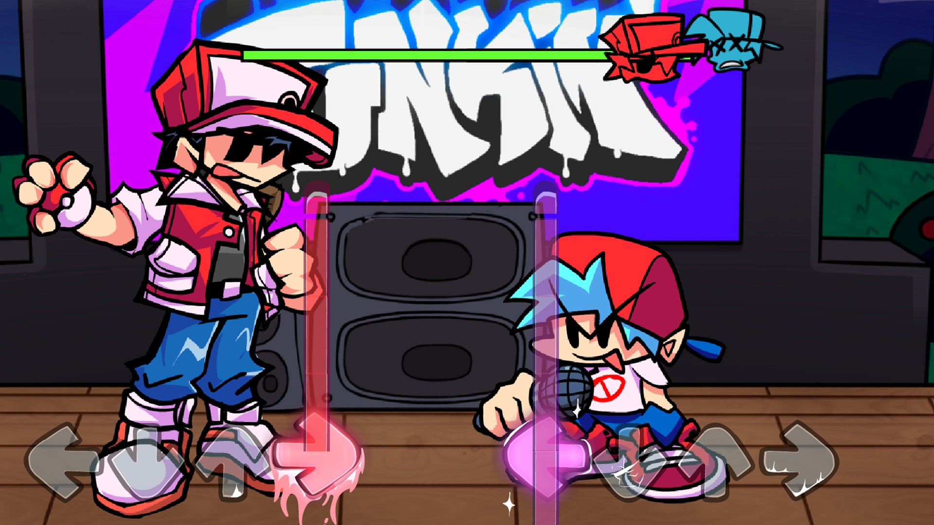 FNF Mulitplayer Trainer Red + Cover(not pixelated) Mod for Friday Night ...