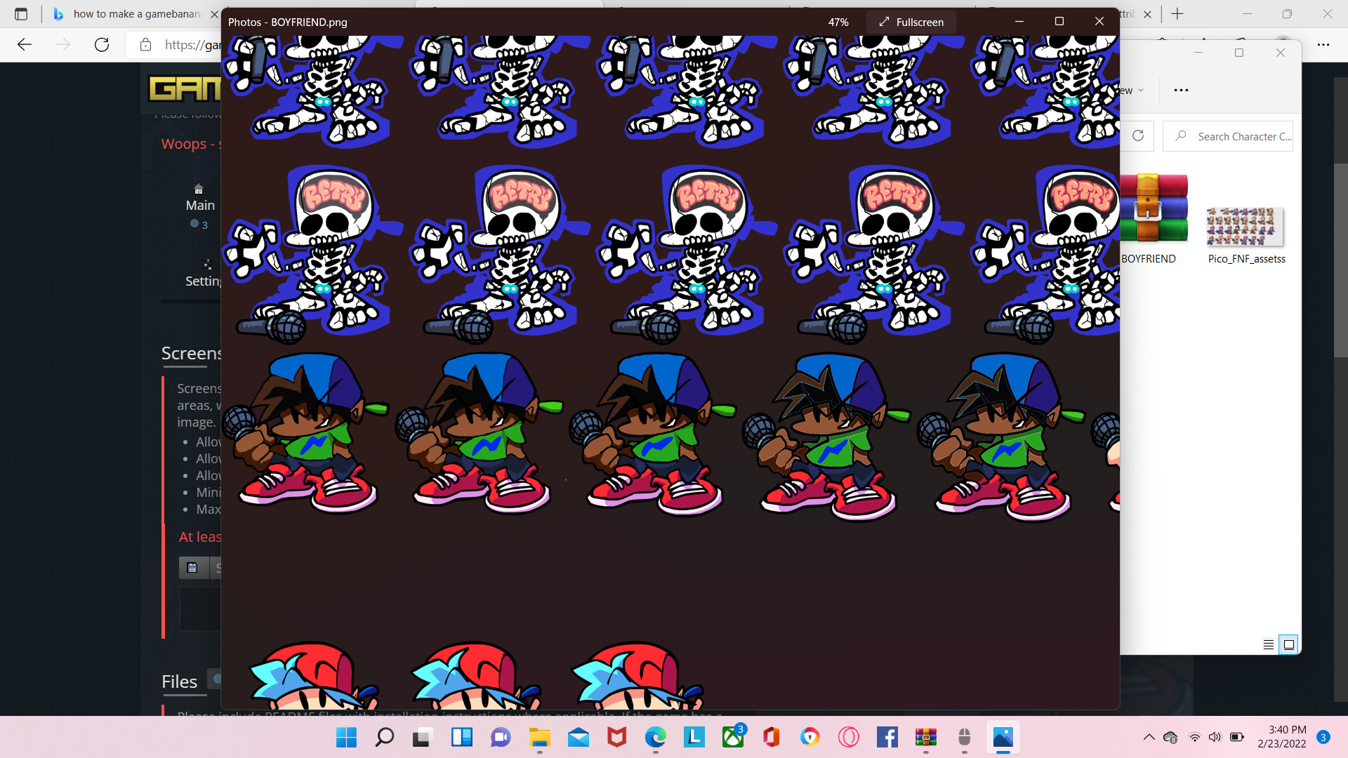 Me over BF! Version 0.2 [Friday Night Funkin'] [Mods]