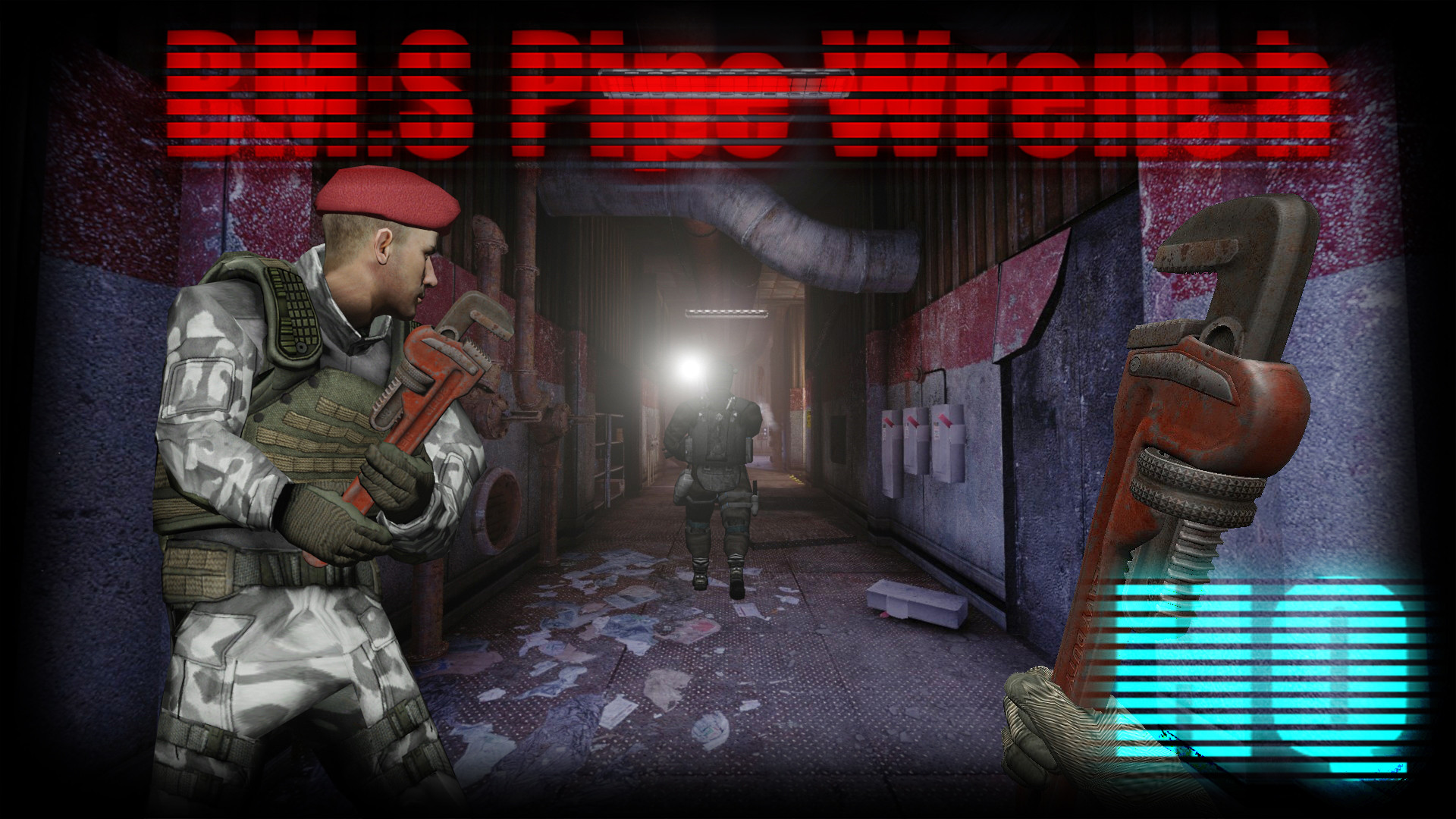 BM:S Pipe Wrench [HQ] Mod for Half-Life: Opposing Force | HL:OF Mods