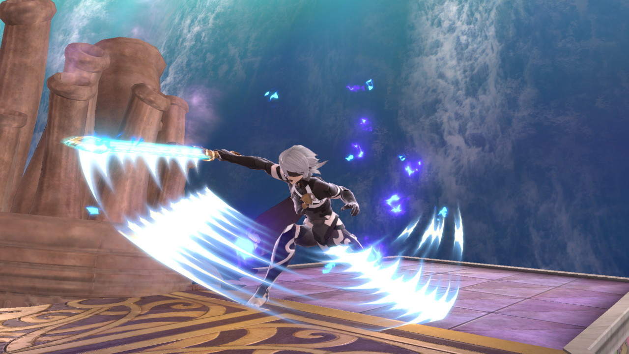 Corrin Blue Flames Effect Mod for Super Smash Bros. Ultimate | SSBU Mods