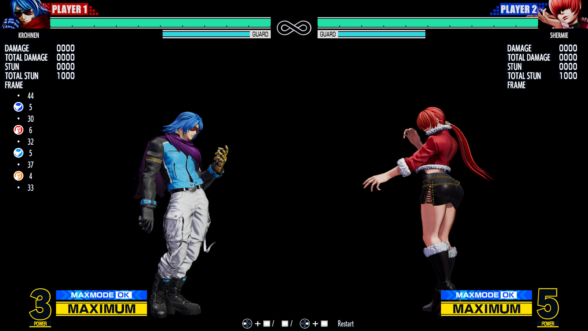 New Button Colors [The King of Fighters XV] [Mods]