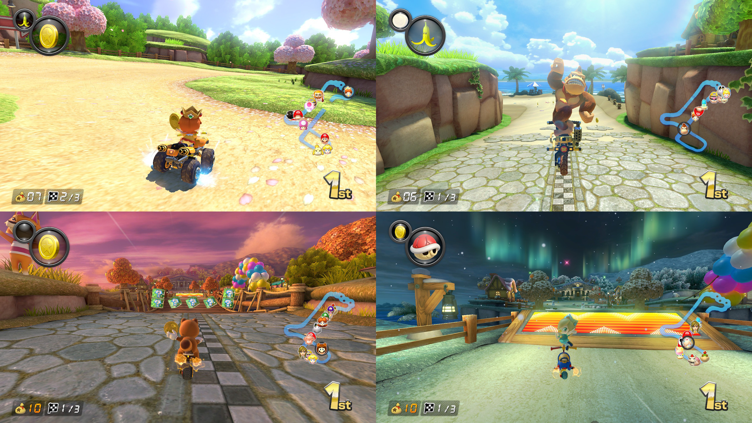 Wii U Minimaps Mod for Mario Kart 8 Deluxe | MK8D Mods