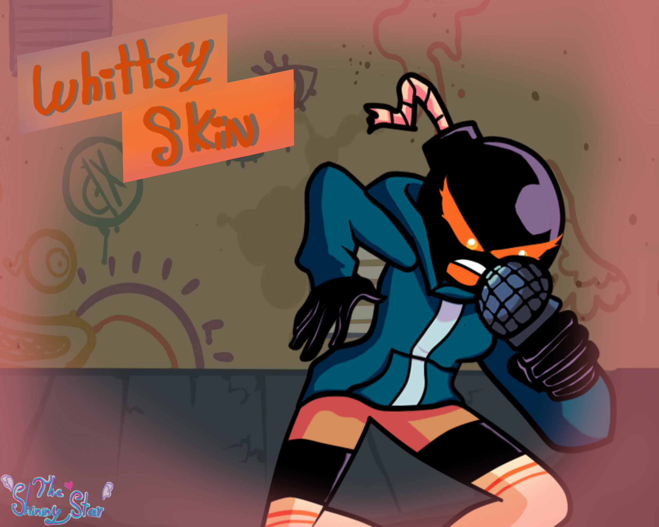 Whittsy(Genderswap Whitty) Mod for Friday Night Funkin' | FNF Mods