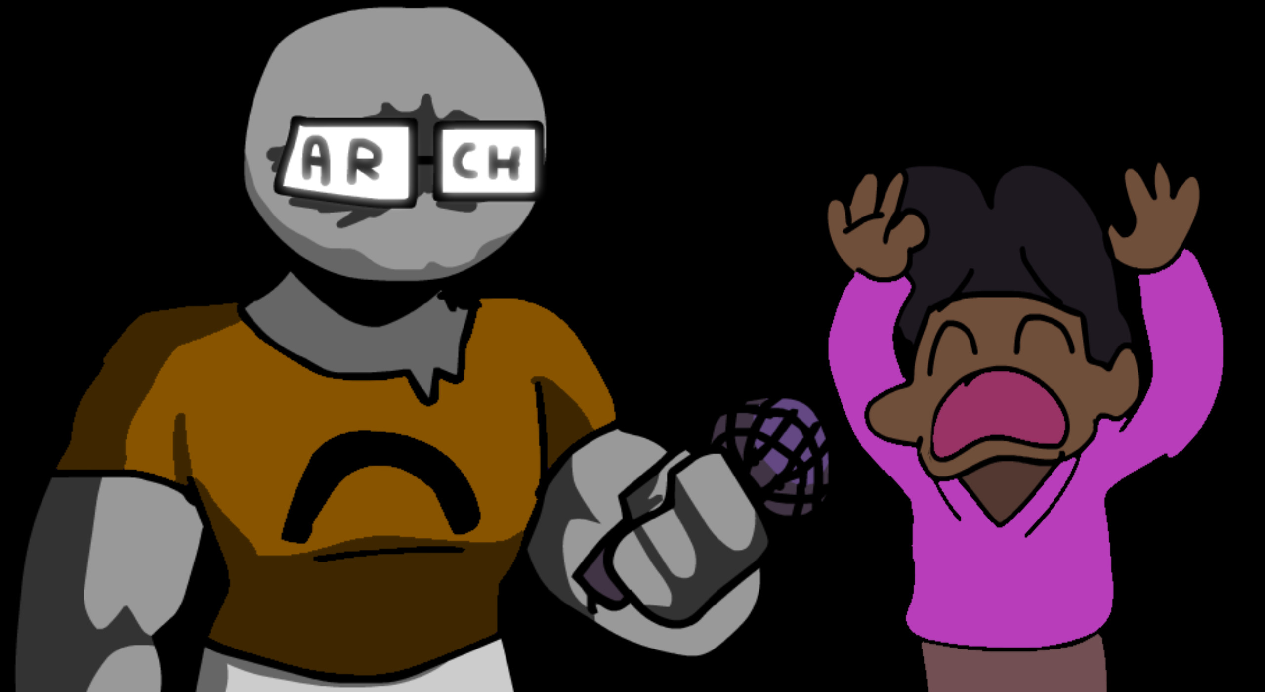 Arch Remix Mod for Friday Night Funkin' | FNF Mods