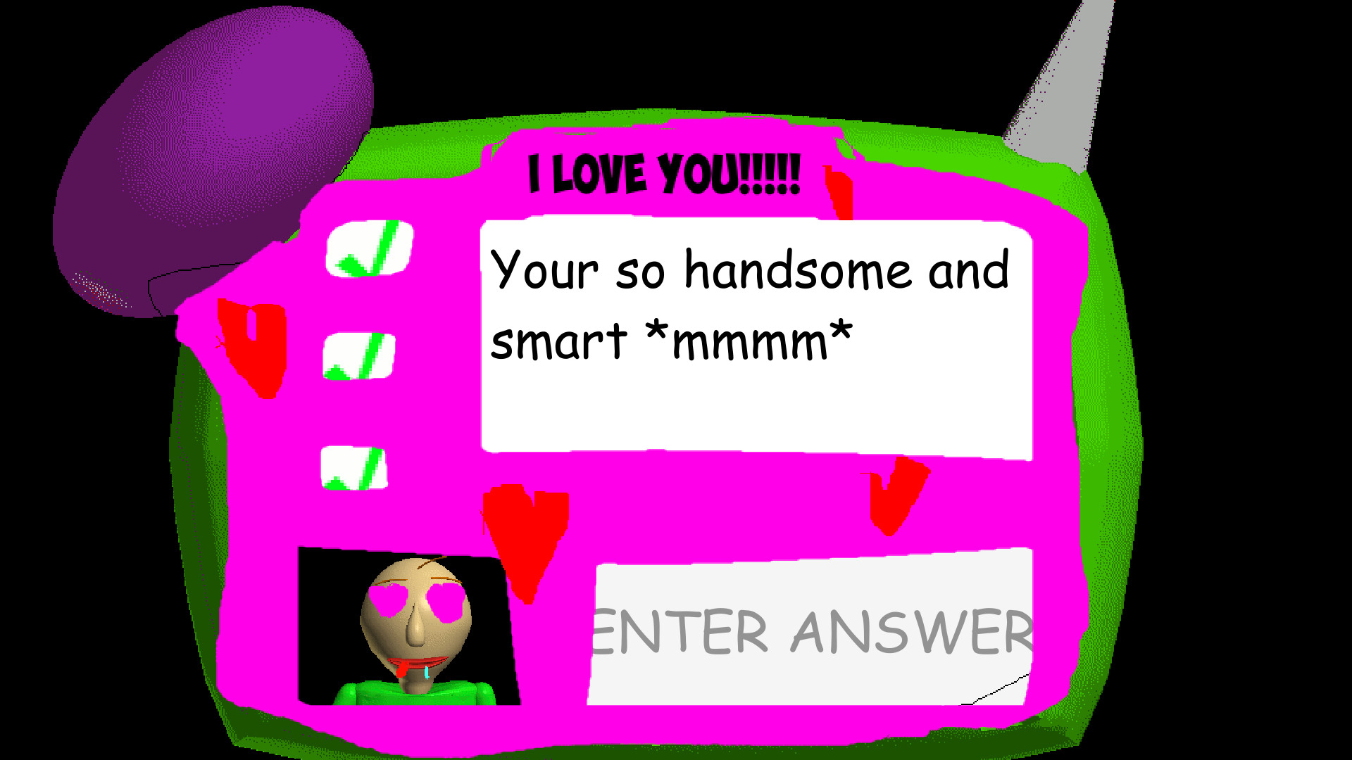 BALDI LOVES YOU (NEW 2022 MOD) Mod for Baldi's Basics | Baldi Mods