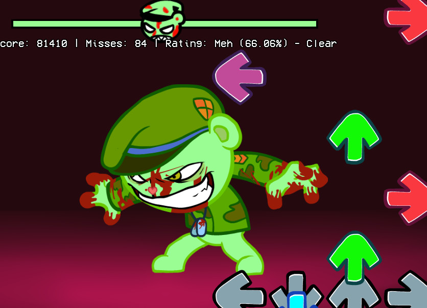 Tree Funking Nightmare Flippy vs Flipqy Mod for Friday Night Funkin ...