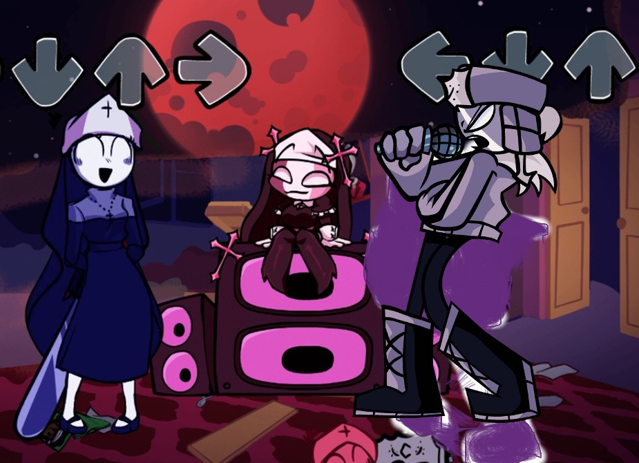 taki vs ruv in hd Mod for Friday Night Funkin' | FNF Mods