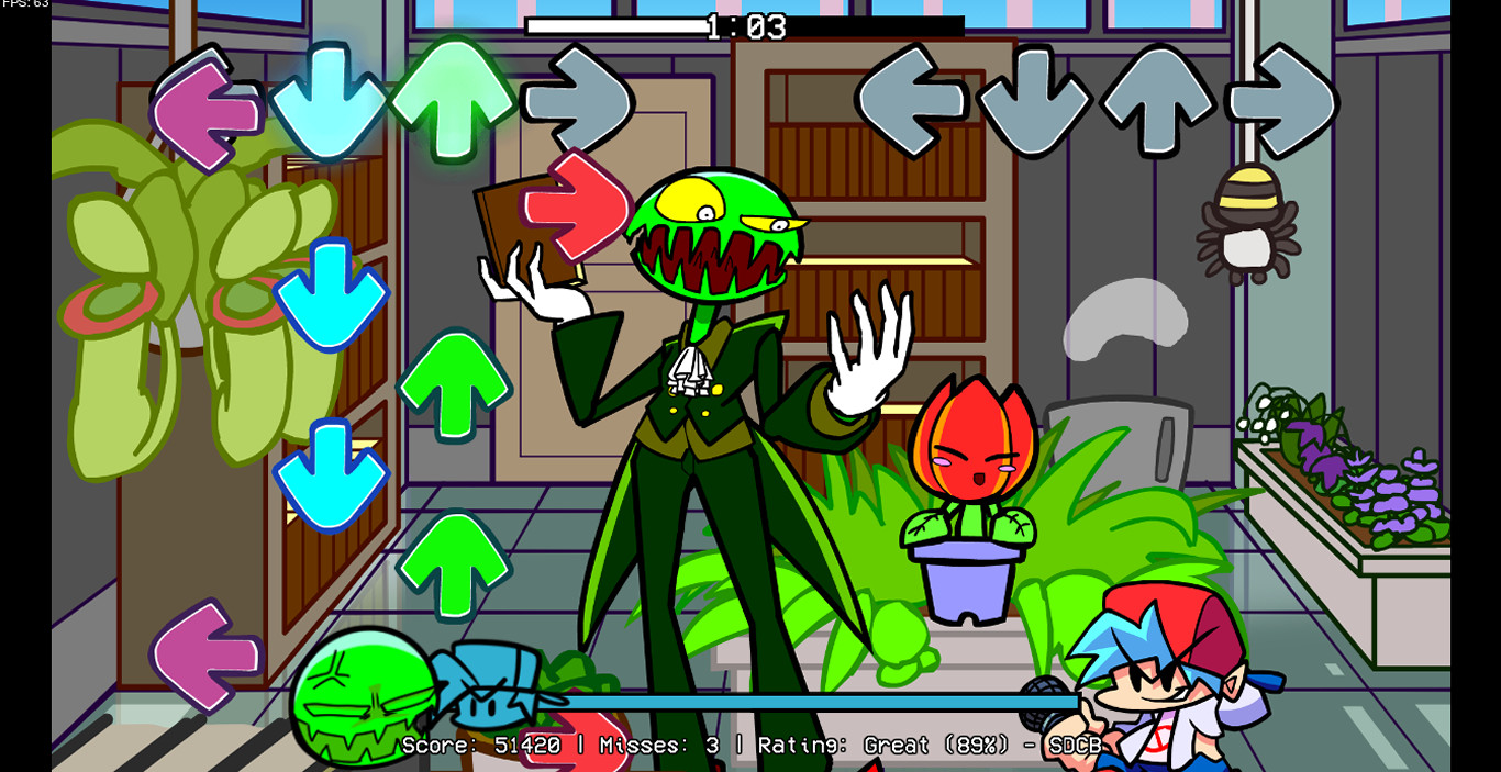 VS. FlowerShop(Flowers For You) Mod for Friday Night Funkin' | FNF Mods