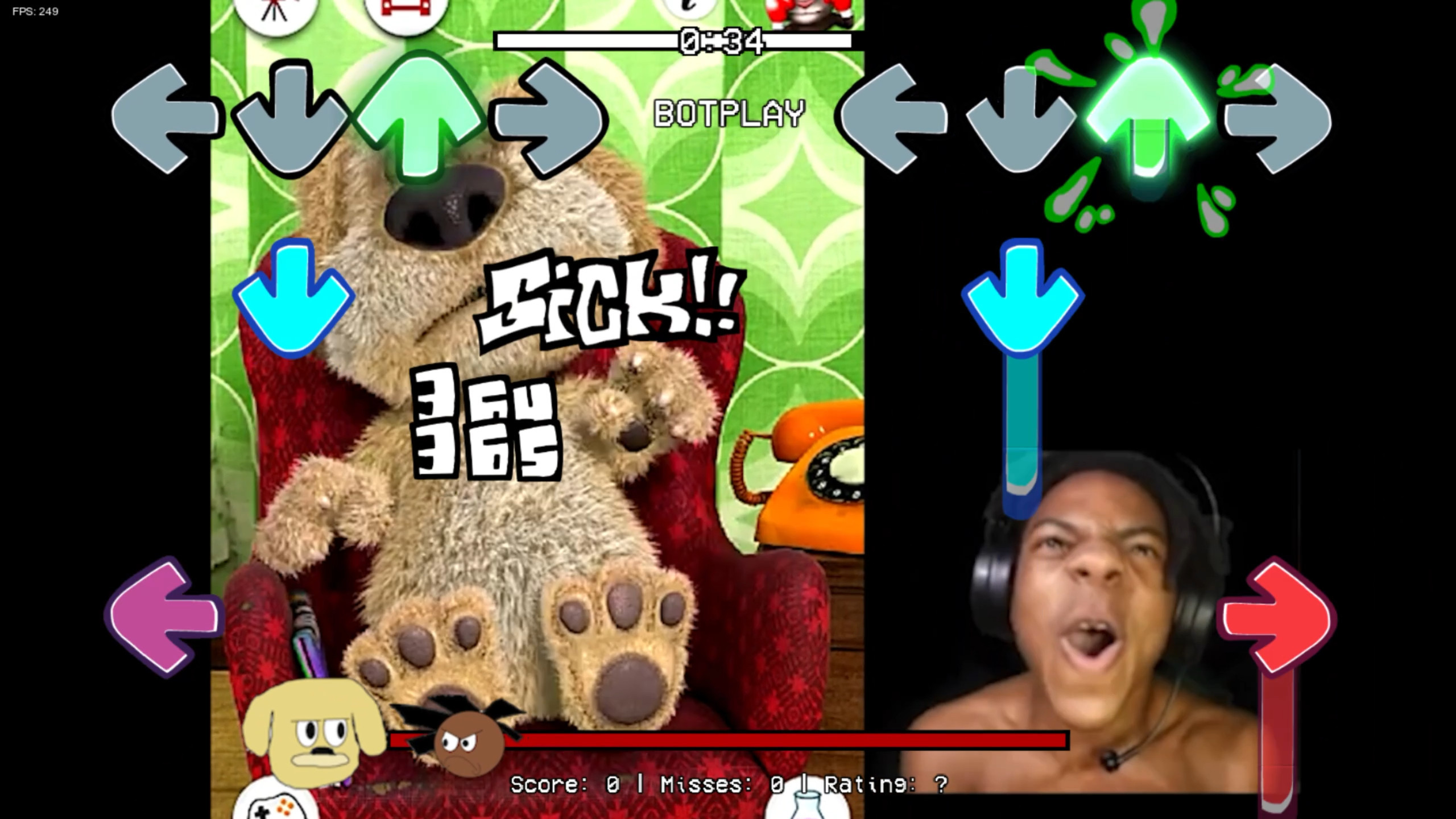 SPEED VS BEN Mod for Friday Night Funkin' | FNF Mods