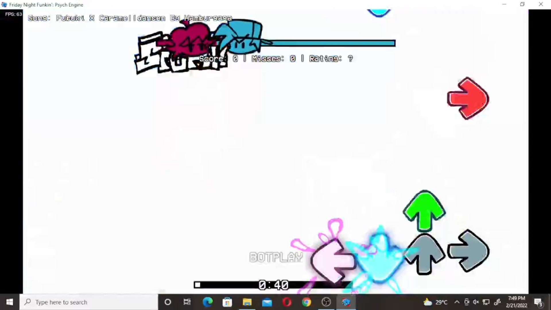 Fubuki X Caramelldansen Custom Chart Mod for Friday Night Funkin' | FNF ...
