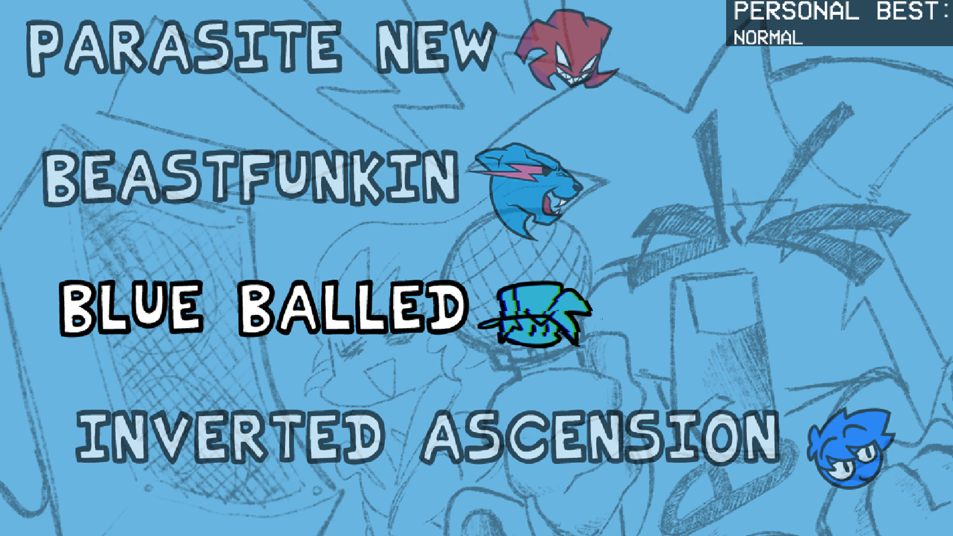 BLUE BALLED FNF PIBBY CORRUPTED MULITPLAYER +STAGE Mod for Friday Night Funkin' | FNF Mods