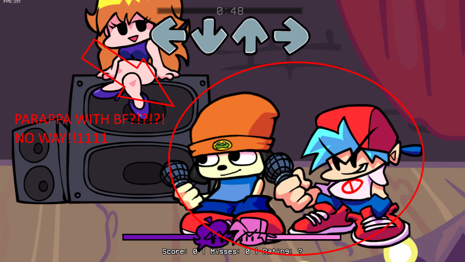 BF And PaRappa Duet Skin! [Friday Night Funkin'] [Mods]