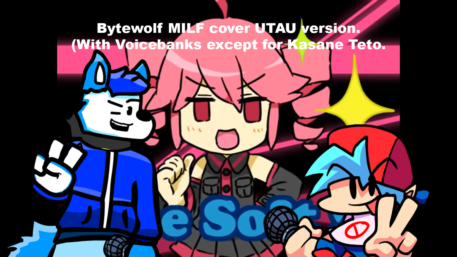 Bytewolf MILF UTAU Cover Mod for Friday Night Funkin' | FNF Mods