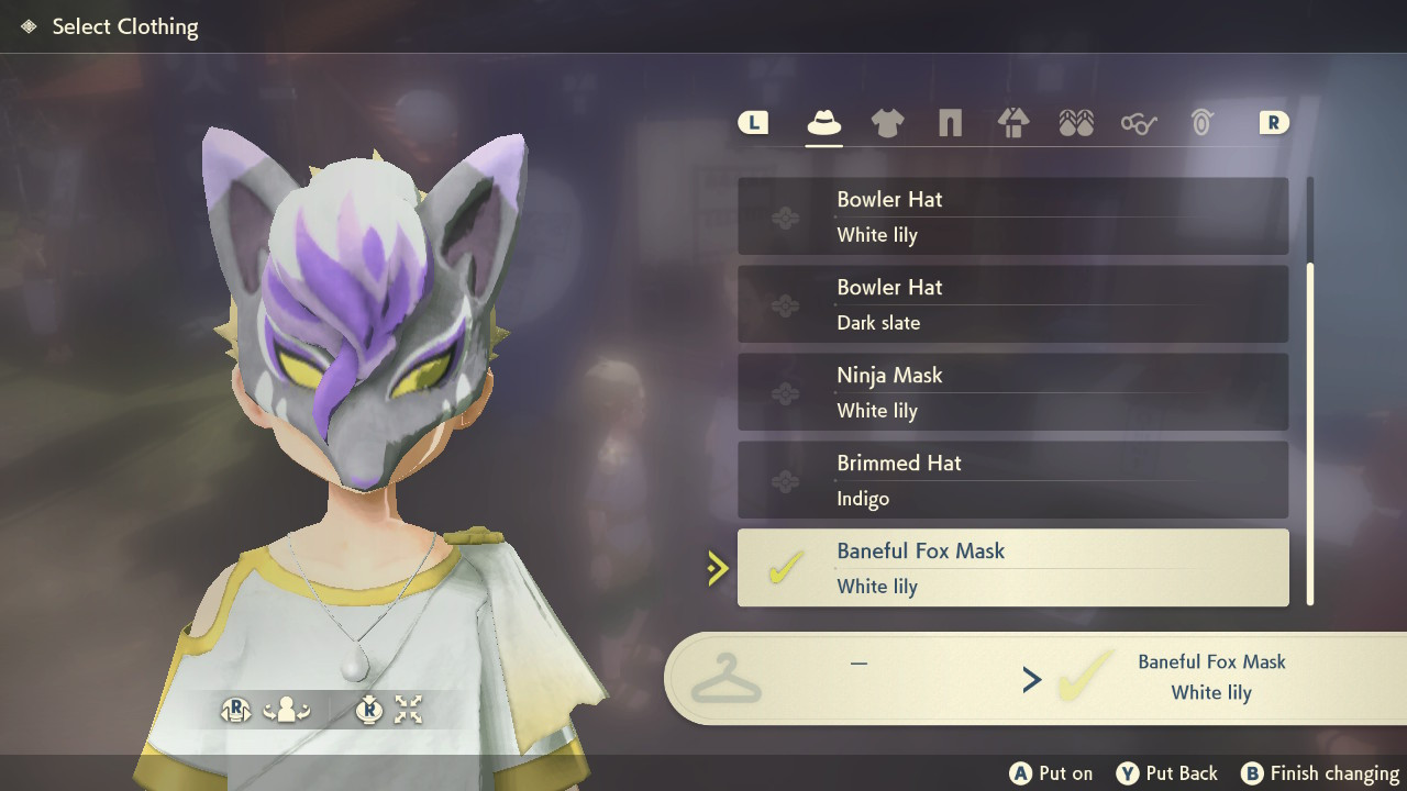 Shiny Baneful Fox Mask Mod for Pokémon Legends: Arceus | PLA Mods