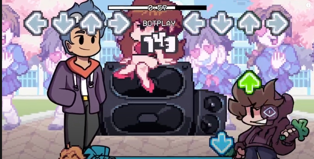 DOKIDOKI FOREVER COVER |sticky,noke,and senpai| Mod for Friday Night ...
