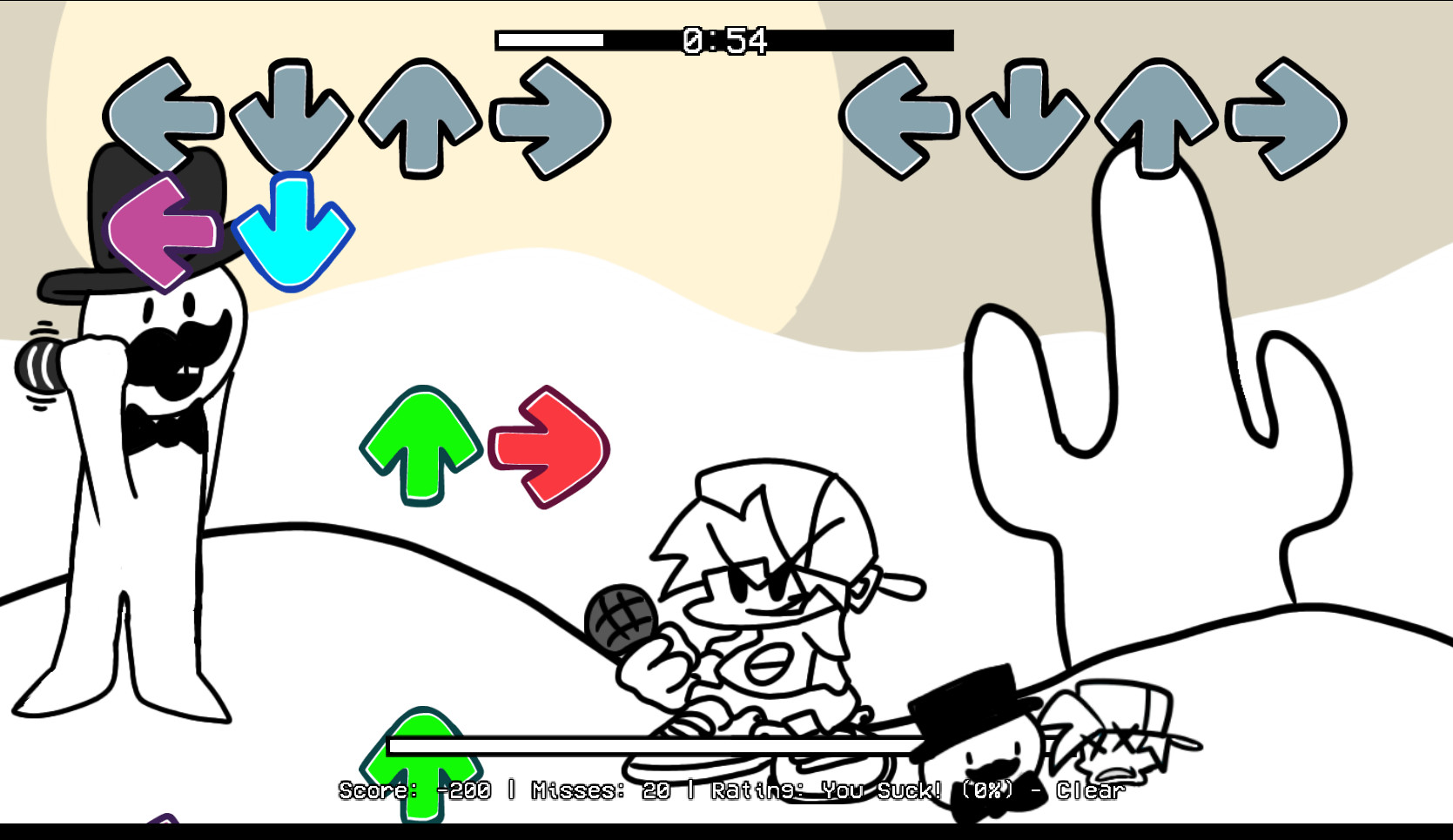 FNF Piano Madness, VS Gample Mod for Friday Night Funkin' | FNF Mods