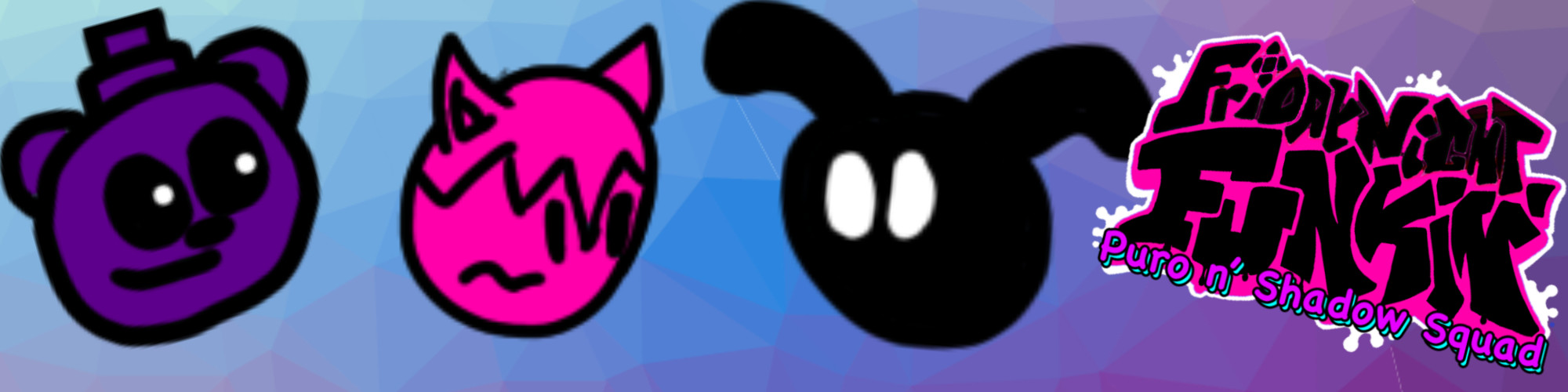 FNF VS Puro N' Shadow Squad! [Friday Night Funkin'] [Mods]