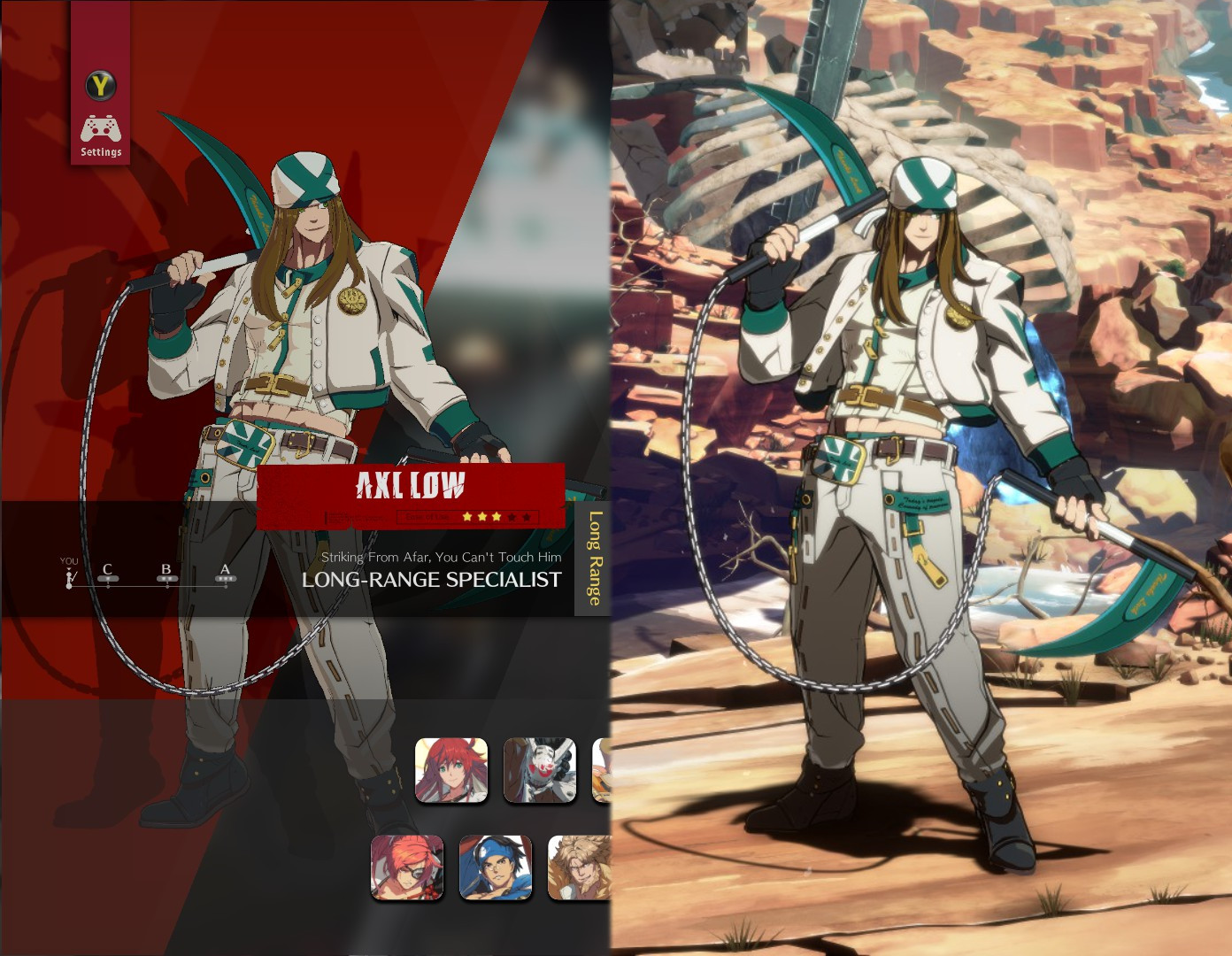 Xrd Color 10 Axl Mod for GUILTY GEAR -STRIVE- | GGST Mods