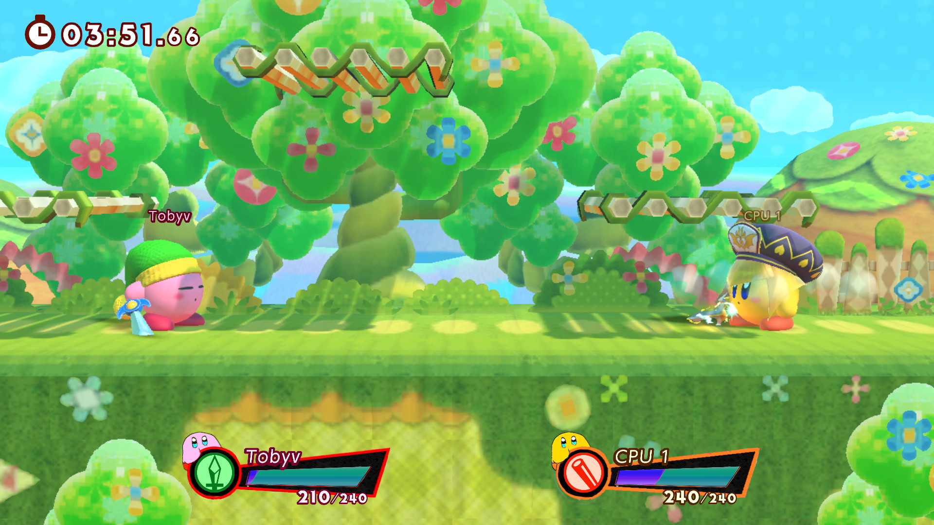 Flower Land - Kirby Fighter Deluxe Port [Kirby Fighters 2] [Mods]