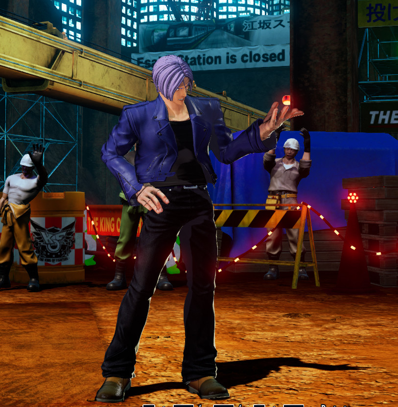 Future Trunks Kyo Color (P8) Mod for The King of Fighters XV | KoFXV Mods