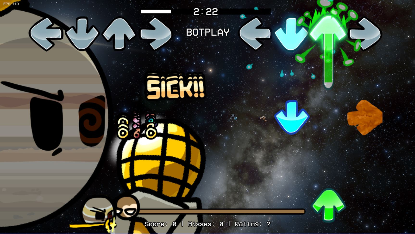 FNF: Pluto's Reprisal (V2) Mod for Friday Night Funkin' | FNF Mods