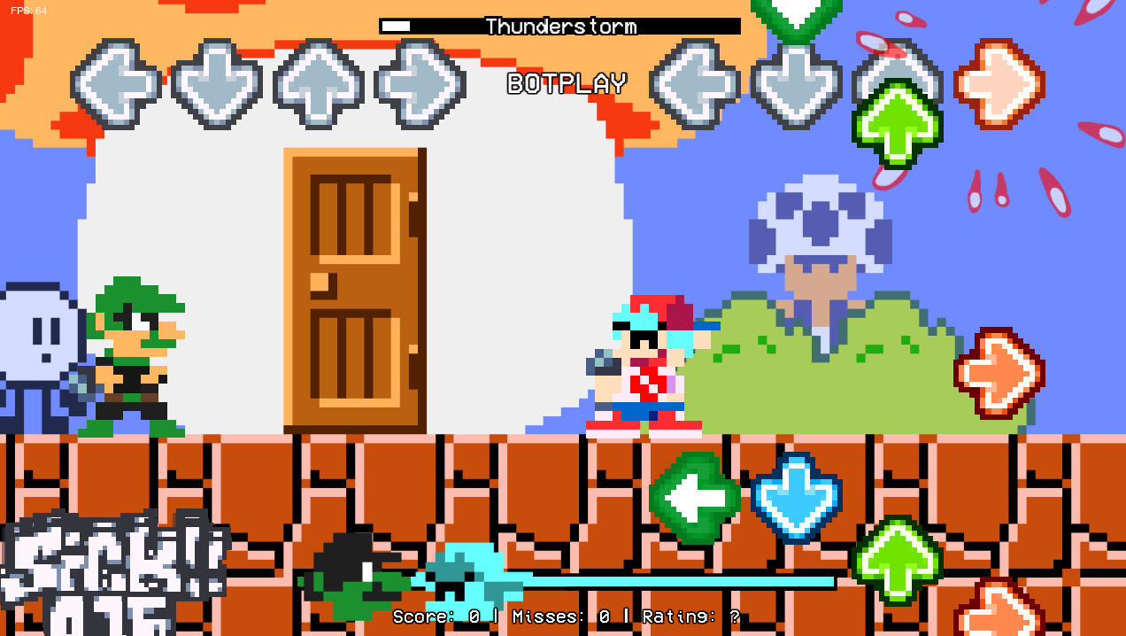 Mario Mayhem Mixup (Cover Mod) Mod for Friday Night Funkin' | FNF Mods